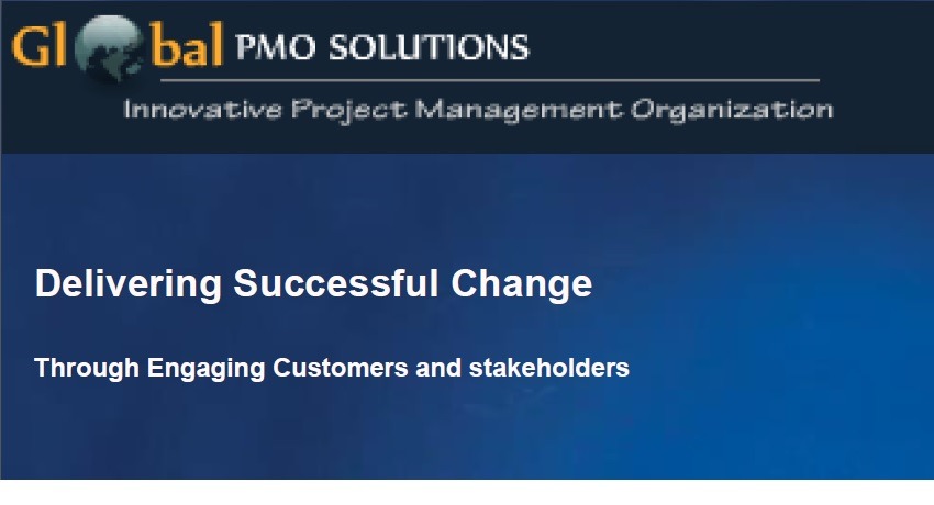 Delivering Change – Presentation at PMISOC Chapter – Global PMO Solutions